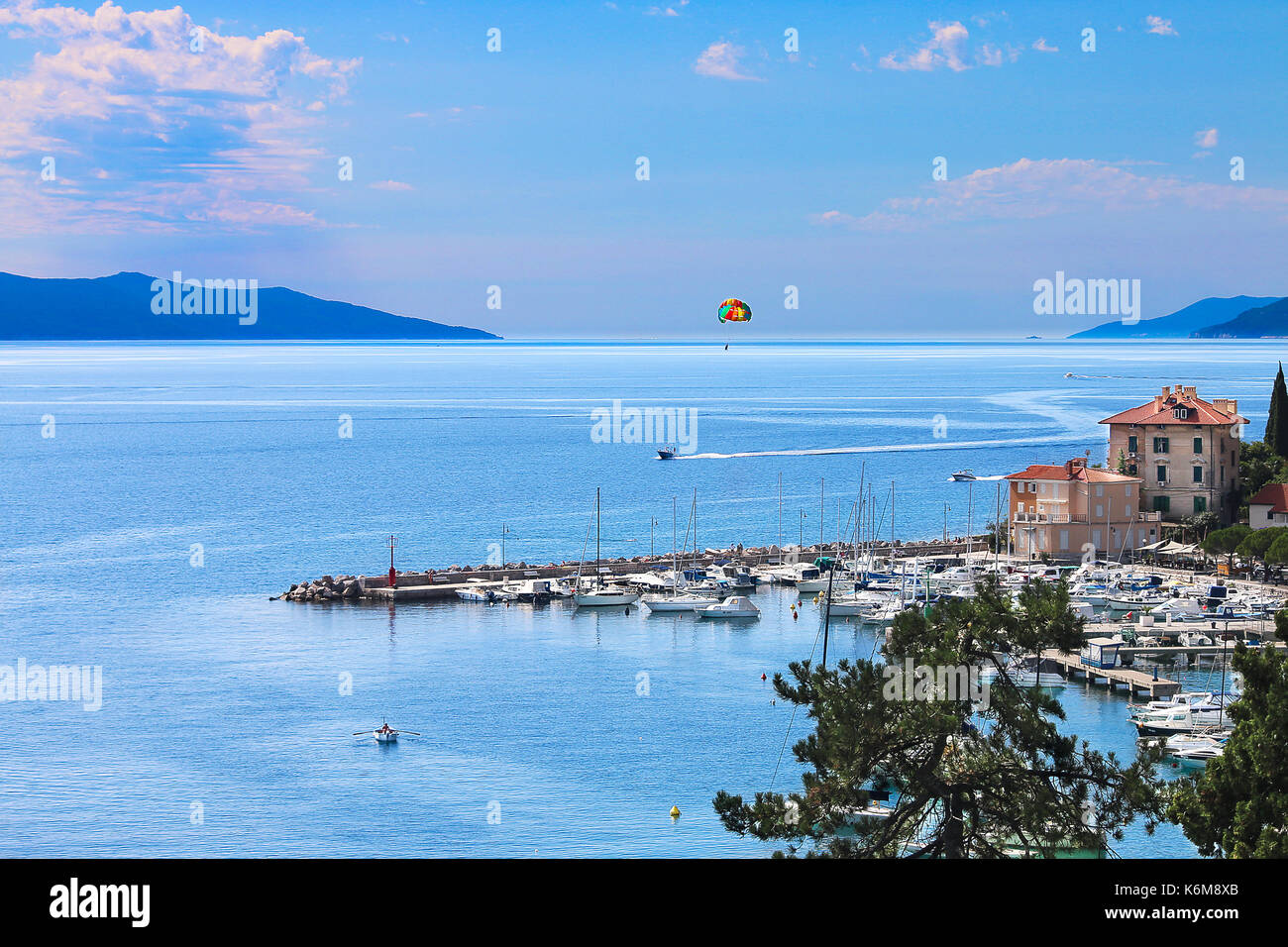 Croatian riviera Banque de photographies et d’images à haute résolution ...