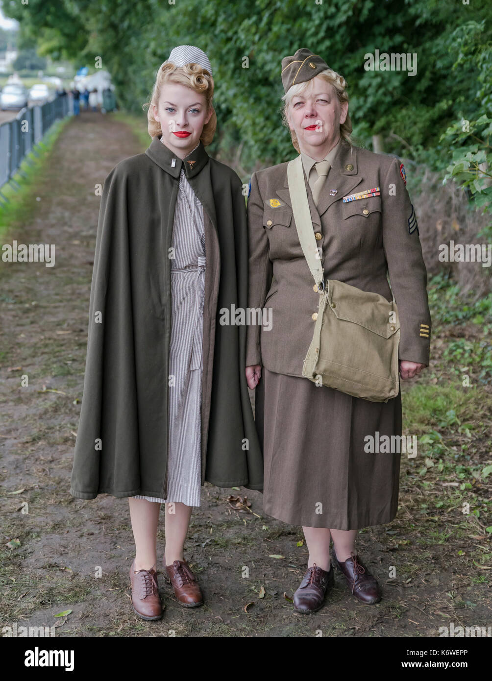Ww2 reenactment woman Banque de photographies et d’images à haute ...
