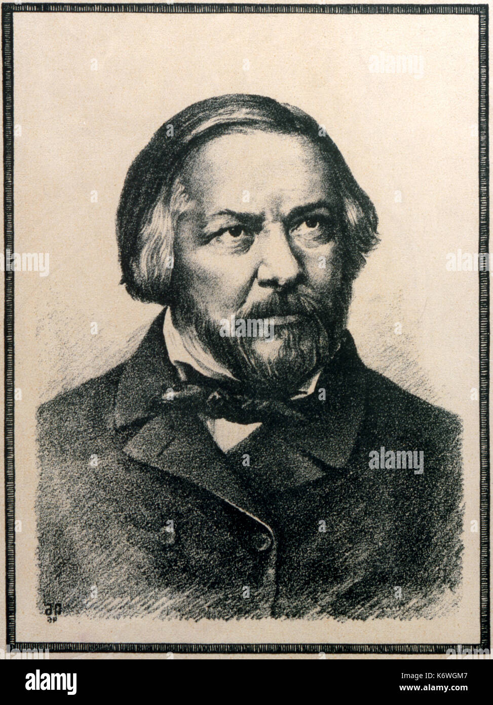 Mikhail glinka musique russe compositeur classique Banque de ...