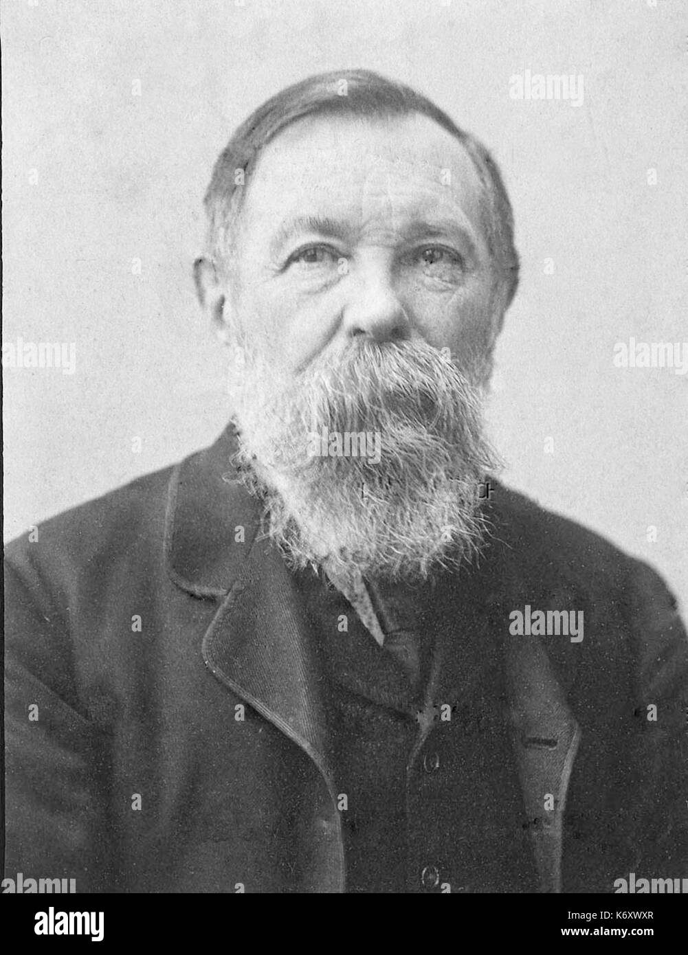 Friedrich engels Banque d'images noir et blanc - Alamy