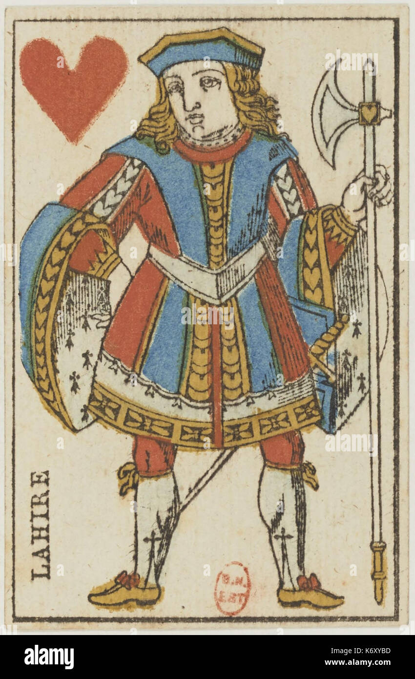 Carte valet de coeur Banque de photographies et d’images à haute ...