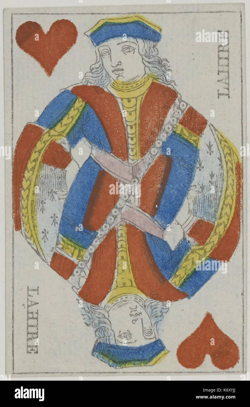 Carte valet de coeur Banque de photographies et d’images à haute ...