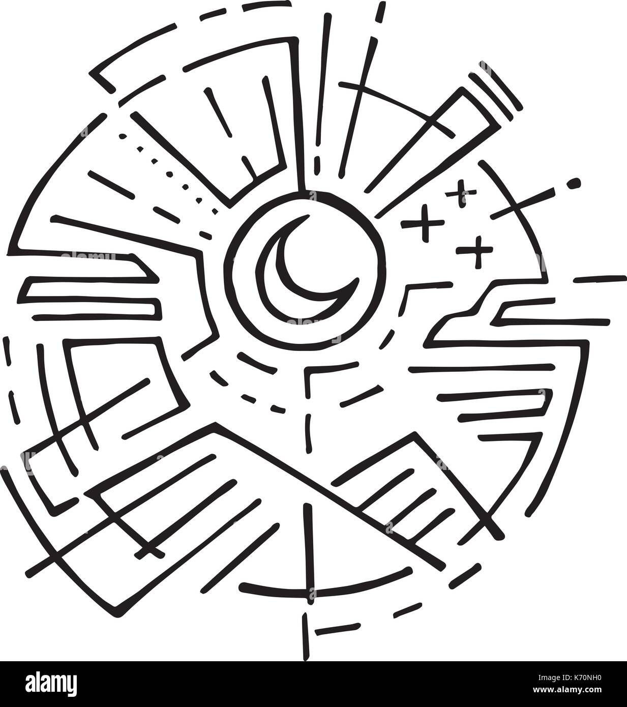 Symbole autochtone Banque d'images vectorielles - Alamy