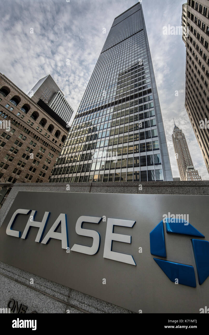 One chase manhattan plaza Banque de photographies et d’images à haute ...