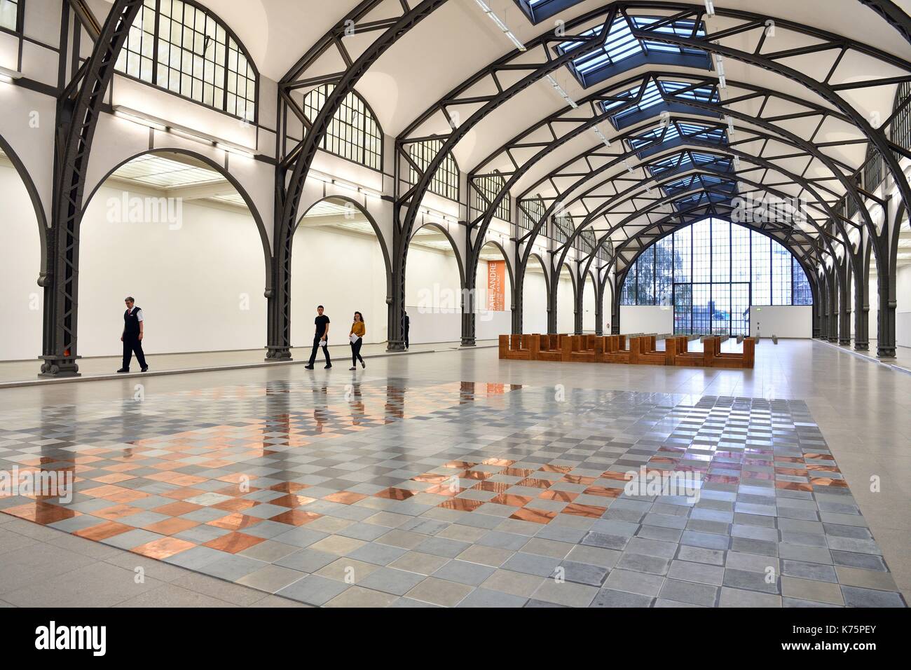 Allemagne, Berlin, Moabit district, Hamburger Bahnhof, ancienne gare du 19ème siècle, il est ...