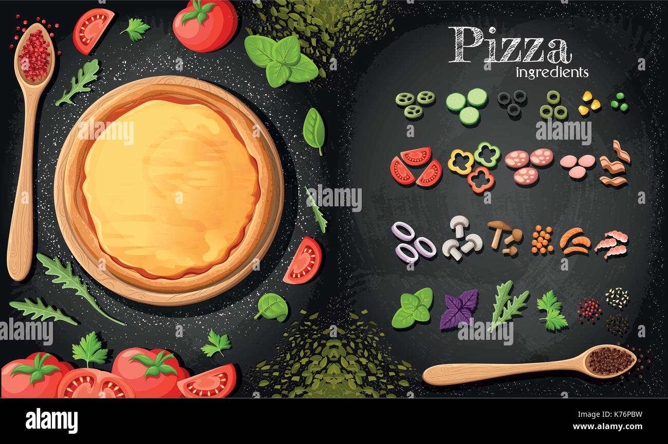 Menu de pizza Banque de photographies et d’images à haute résolution ...