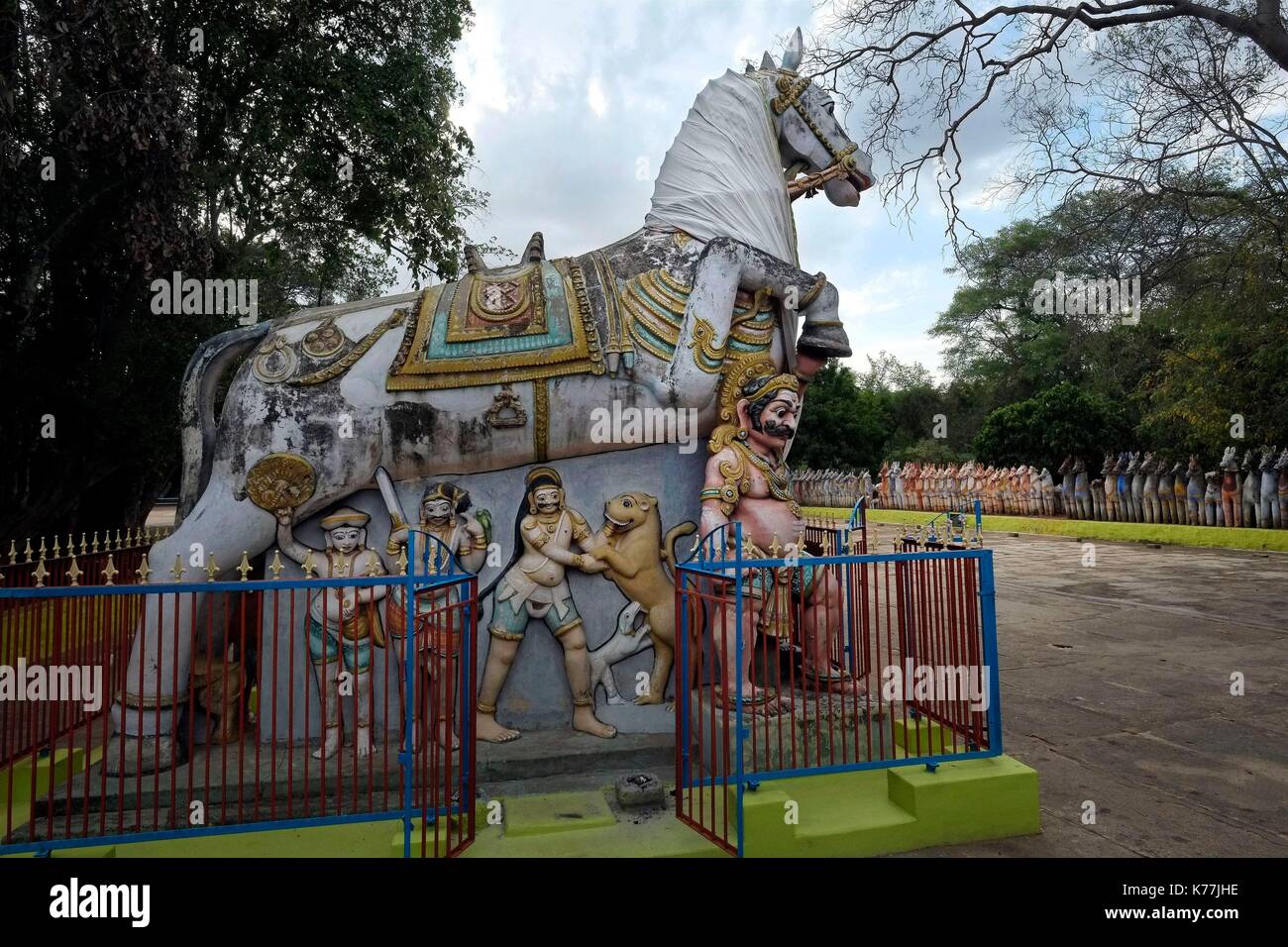 Pallathur solai andavar temple Banque de photographies et d’images à ...