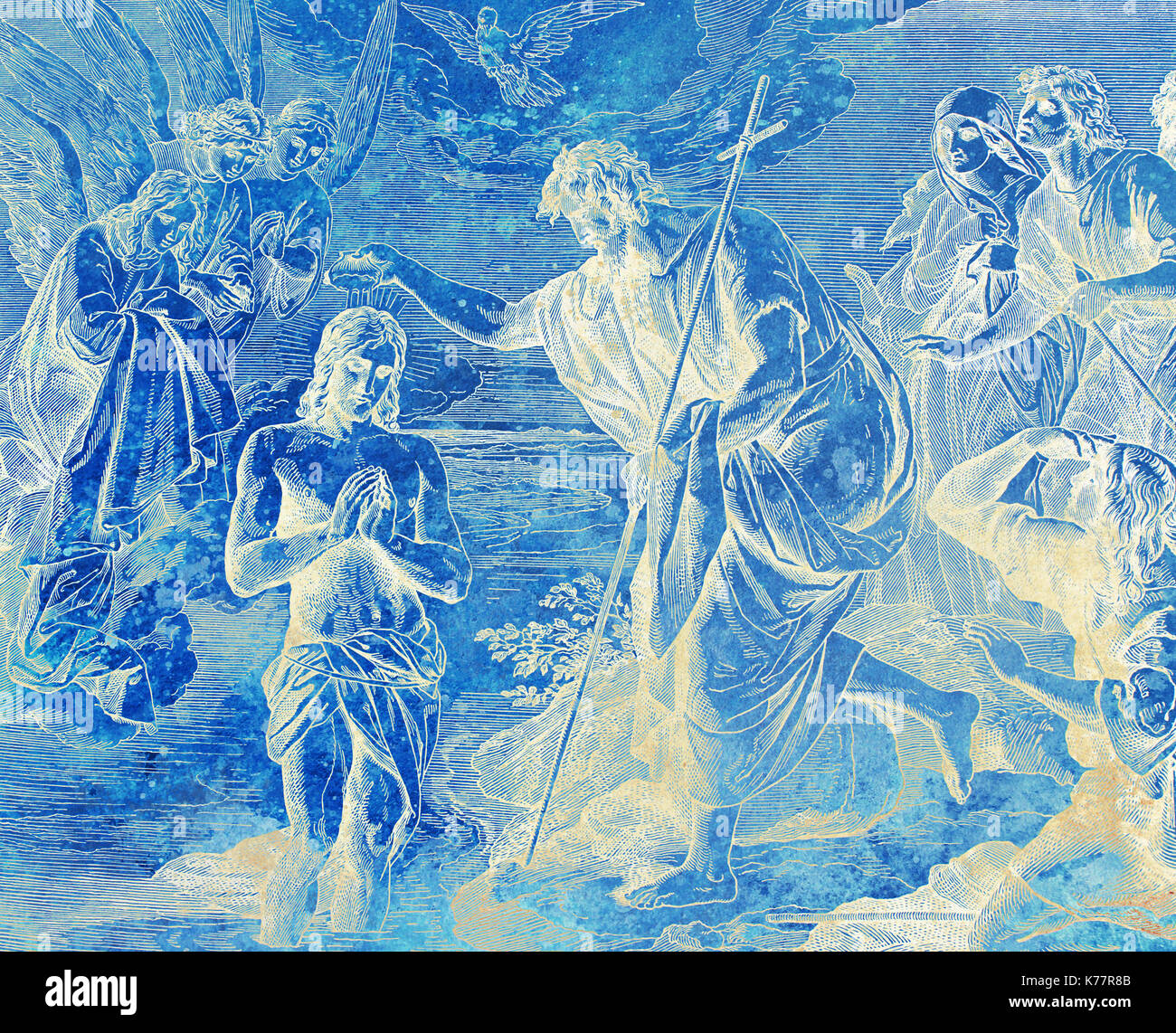 Jesus Baptism Art Photos & Jesus Baptism Art Images - Alamy