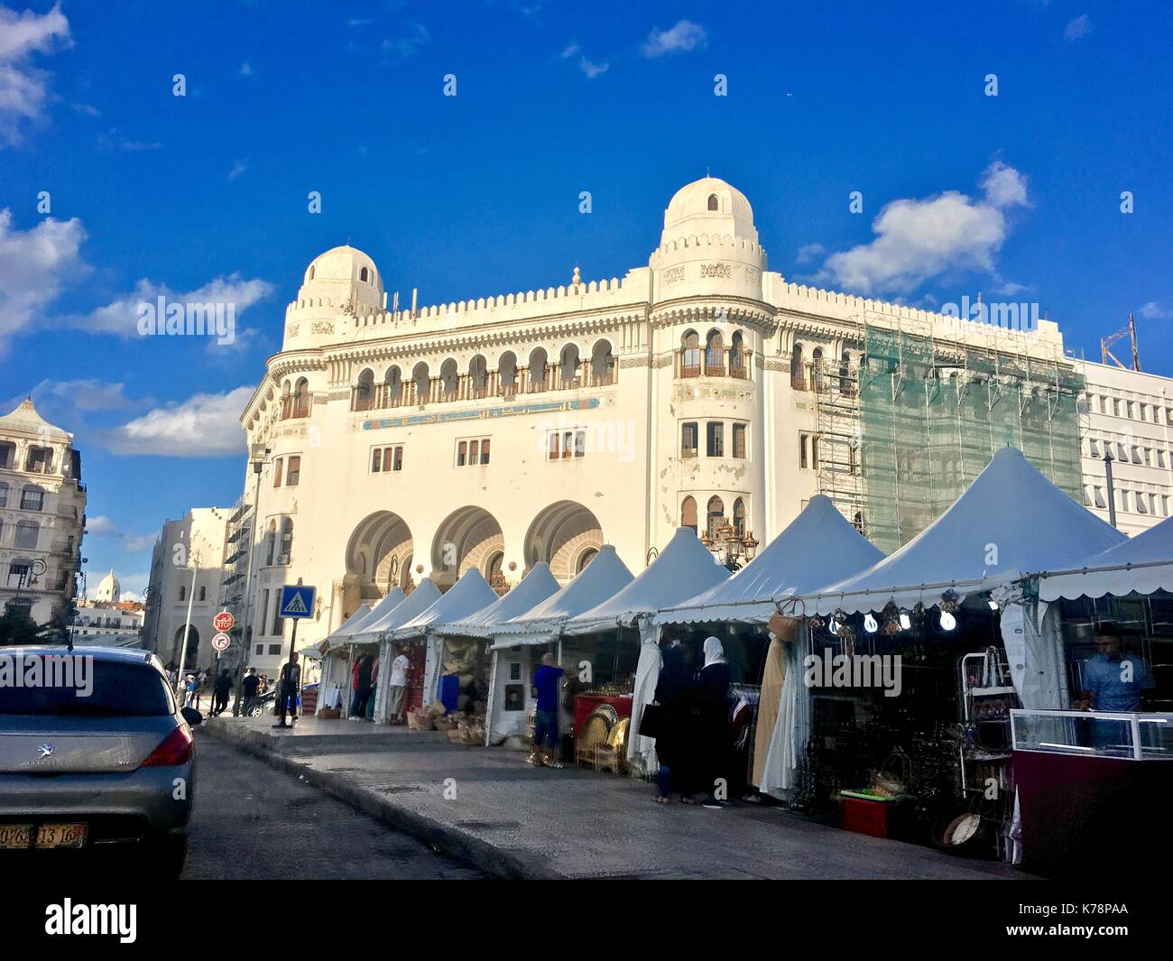 Alger, Algérie - Sep 12, 2017 : la grande poste Alger est un bâtiment ...