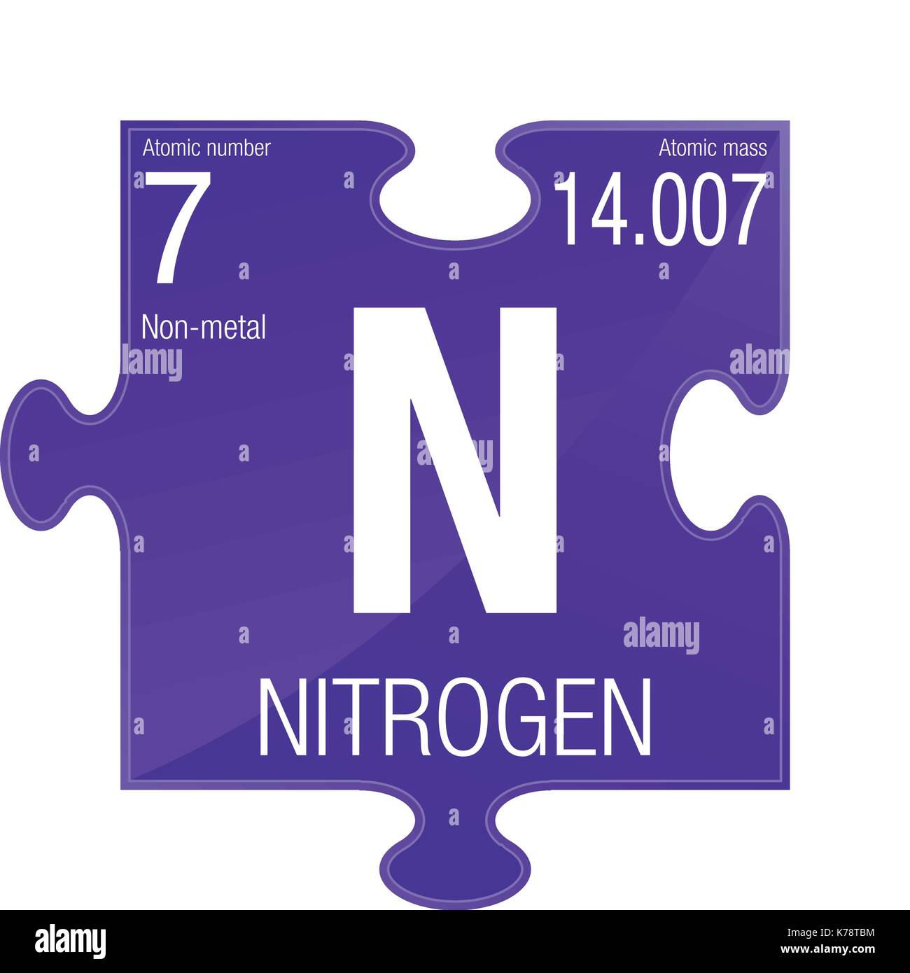 Chemical element nitrogen Banque d'images vectorielles - Page 2 - Alamy