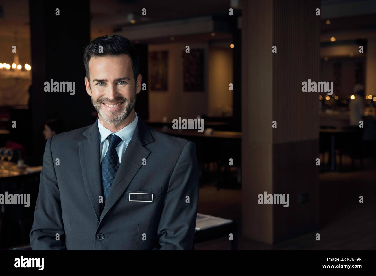 Gérant de restaurant Banque de photographies et d’images à haute ...