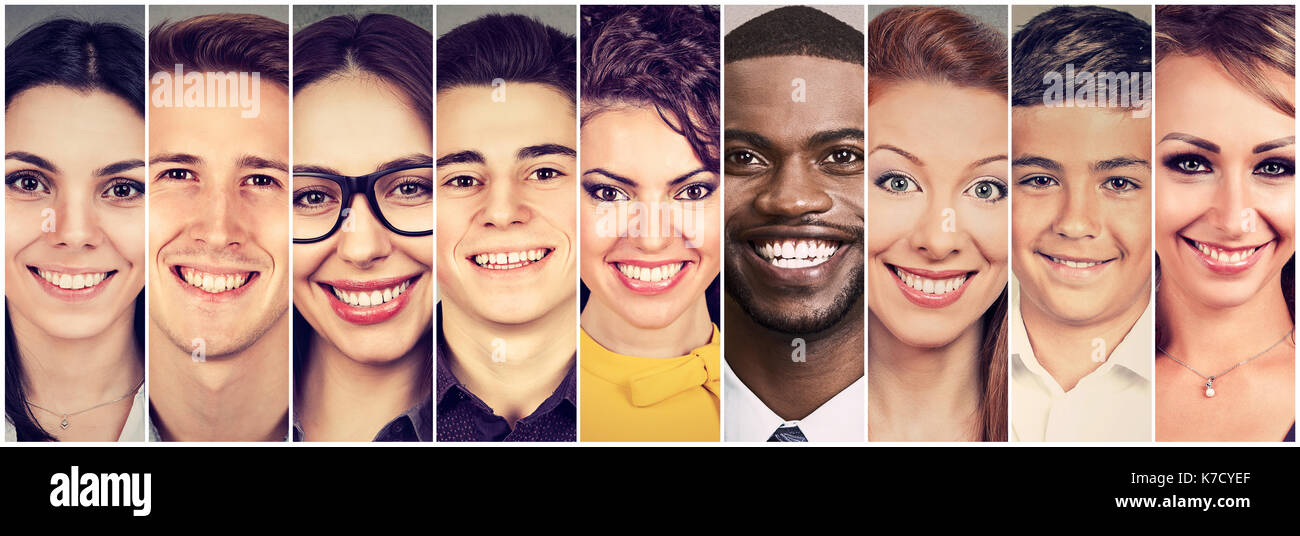 Visages souriants Banque de photographies et d’images à haute ...