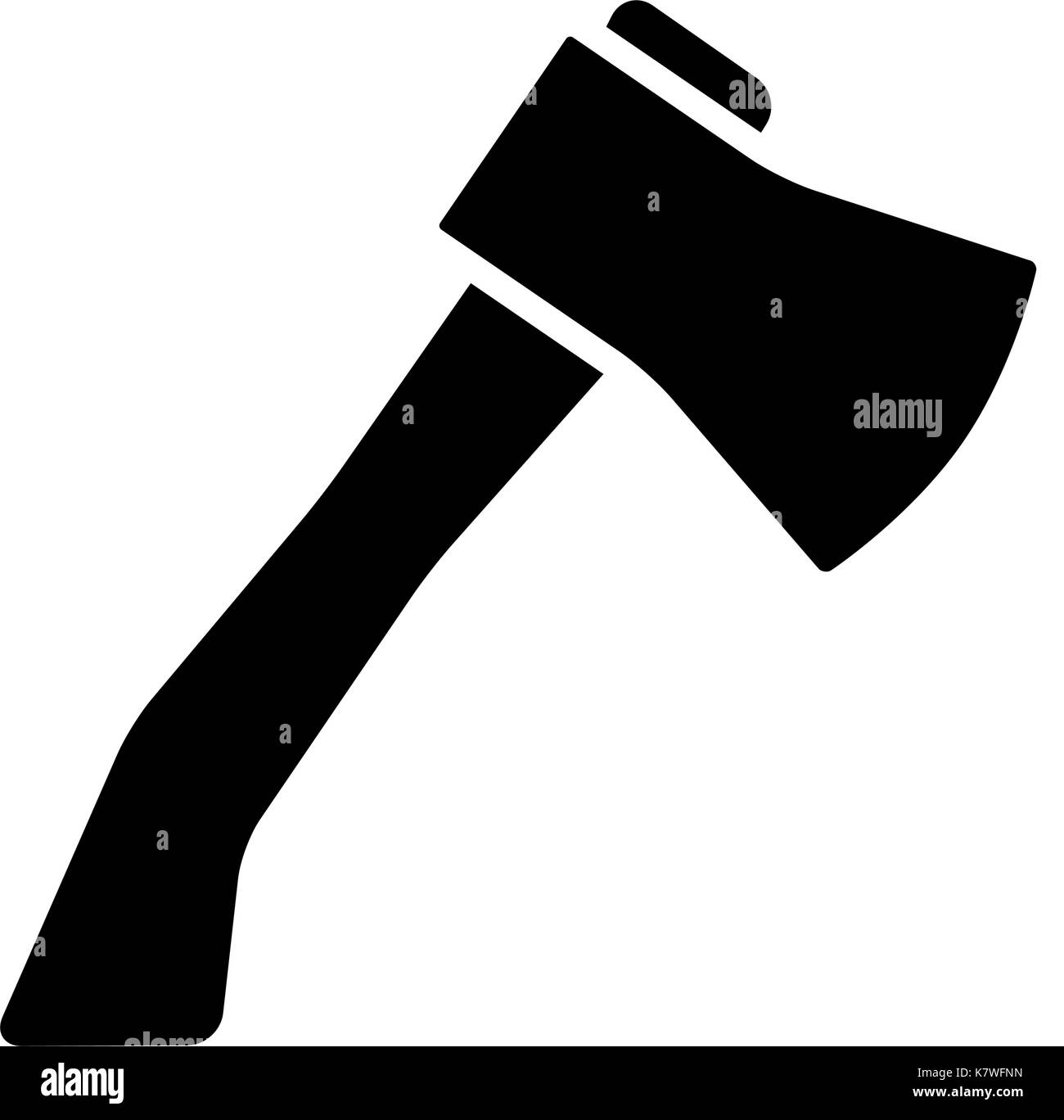 Cartoon vector HACHE Hache, icône symbole design. Belle illustration ...