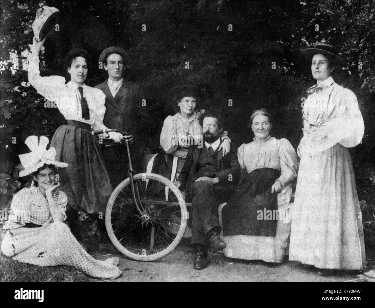 Maja einstein Banque d'images noir et blanc - Alamy