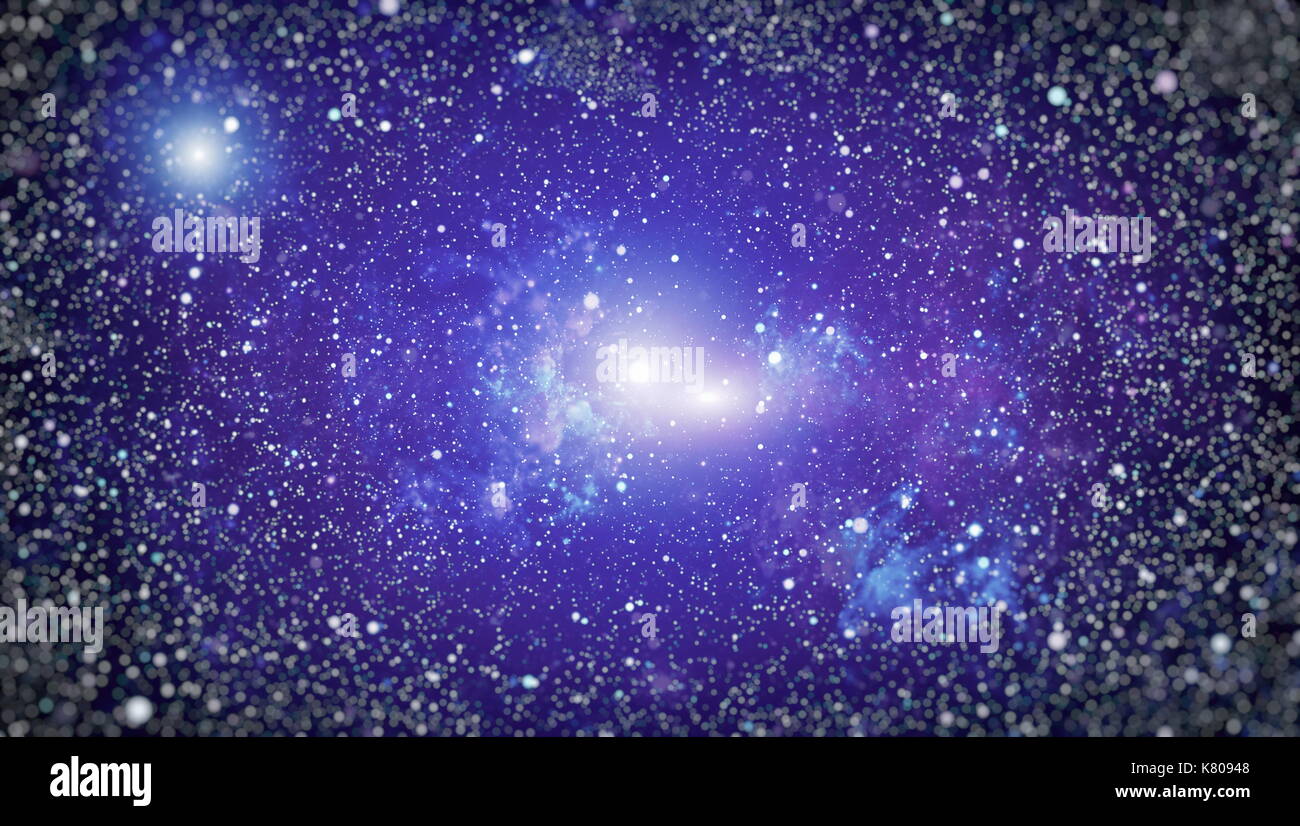 L'espace profond. La haute définition champ stellaire contexte . l ...