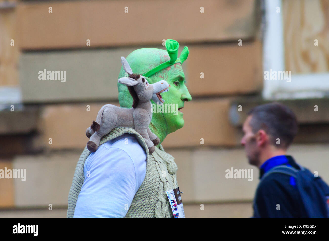 Shrek costume Banque de photographies et d’images à haute résolution ...