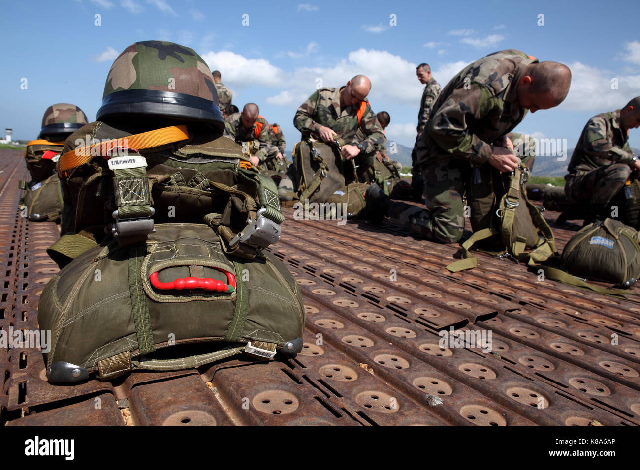 2ème régiment étranger de parachutistes Banque de photographies et d ...