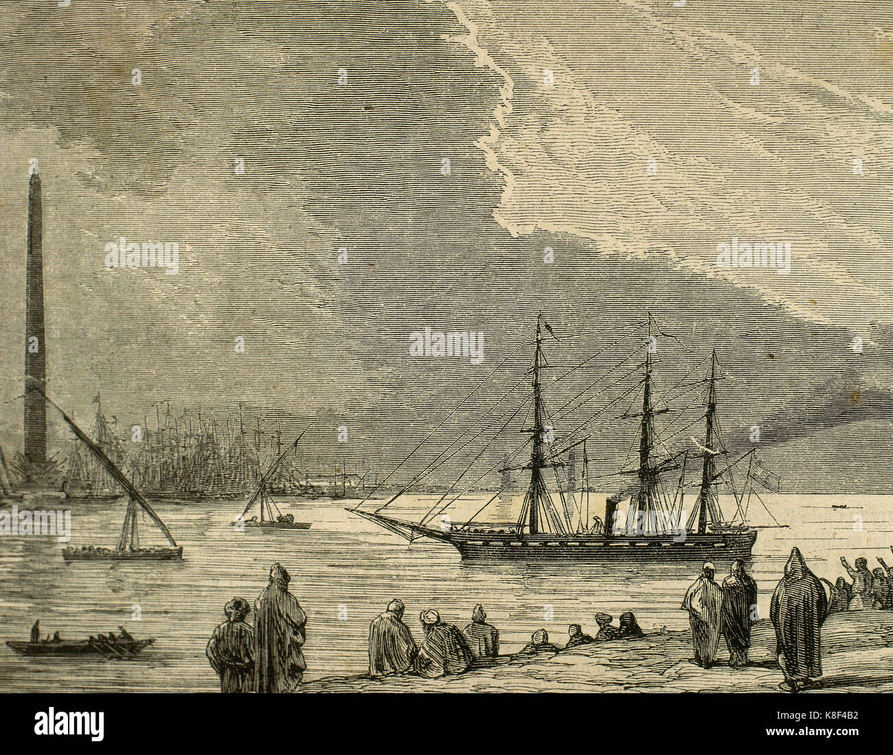 Canal suez boat steam Banque de photographies et d’images à haute ...