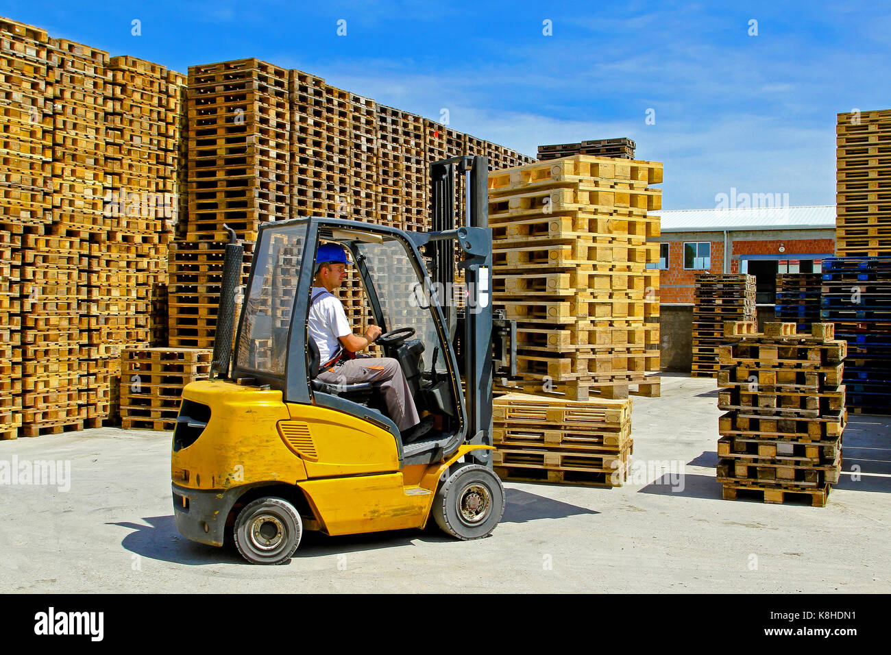 Pallet logistics Banque de photographies et d’images à haute résolution ...
