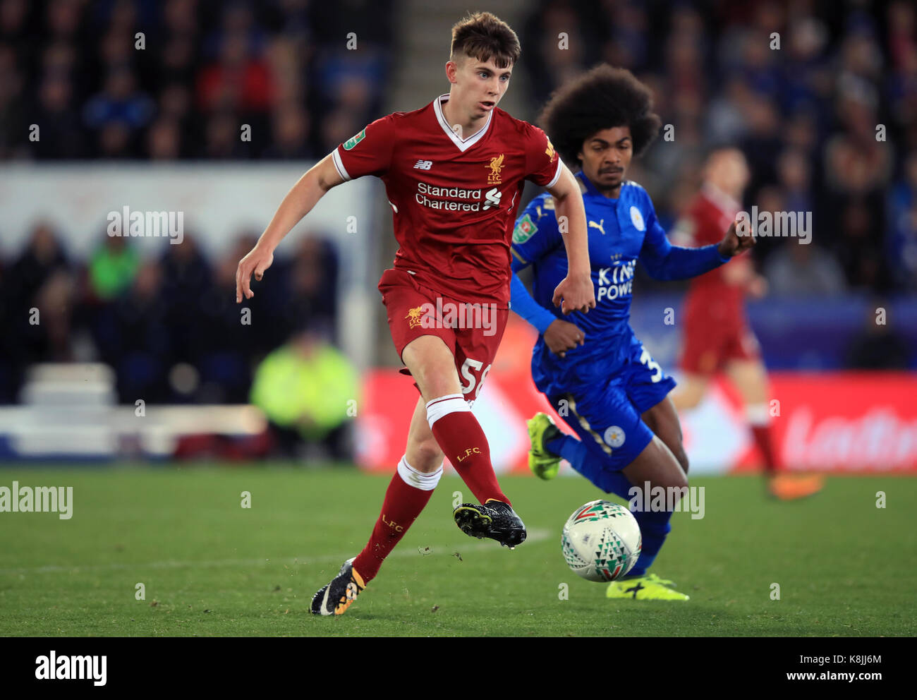 Ben de Liverpool au cours de la coupe du carabao woodburn, troisième ...