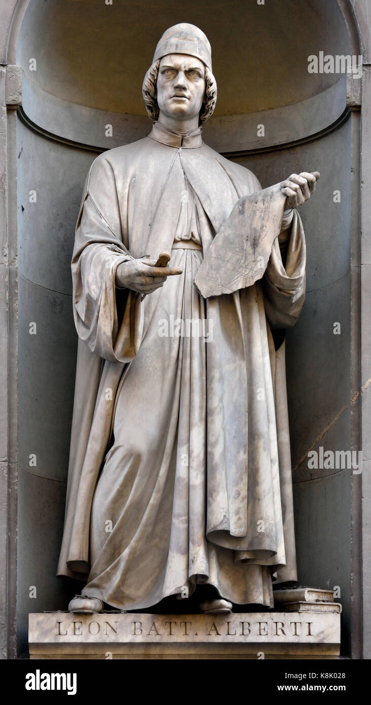 Leon Battista Alberti 1404 -1472 auteur humaniste, artiste, architecte ...