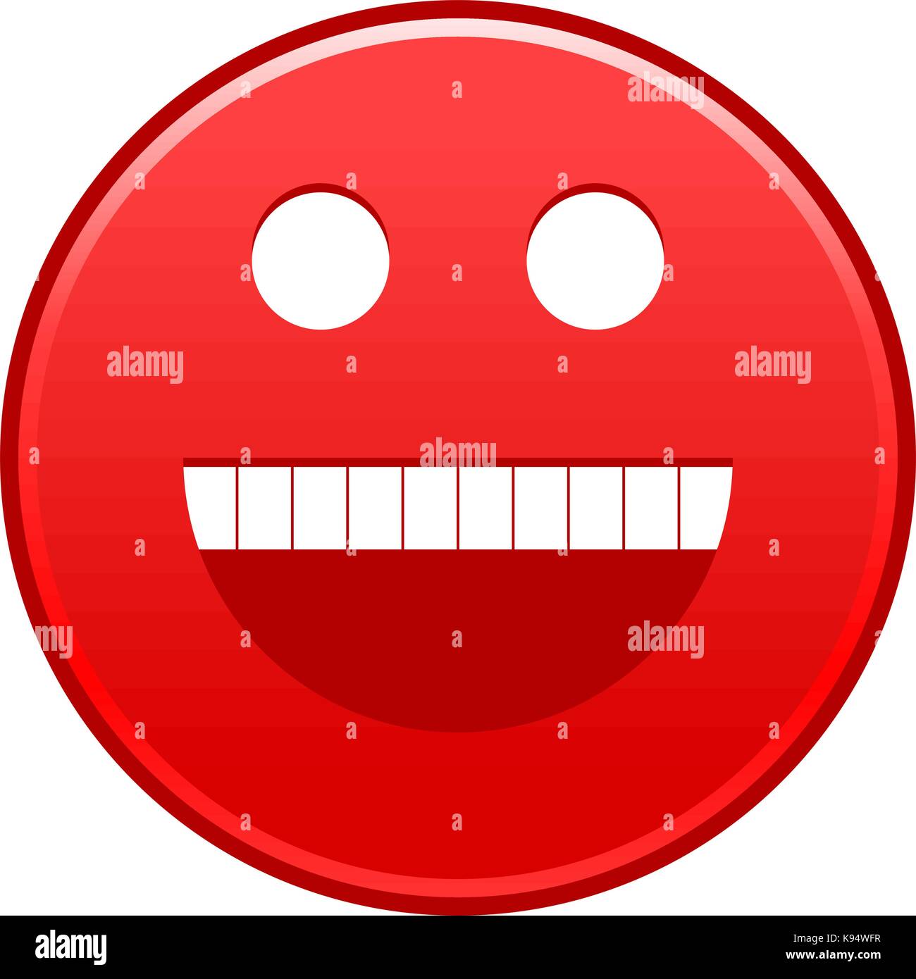 Smiley emoticon facial expression joy Banque de photographies et d ...