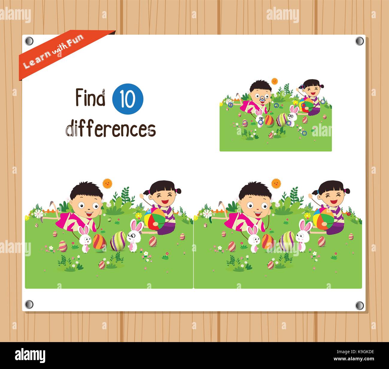 Trouver Des Différences Banque d'image et photos - Alamy