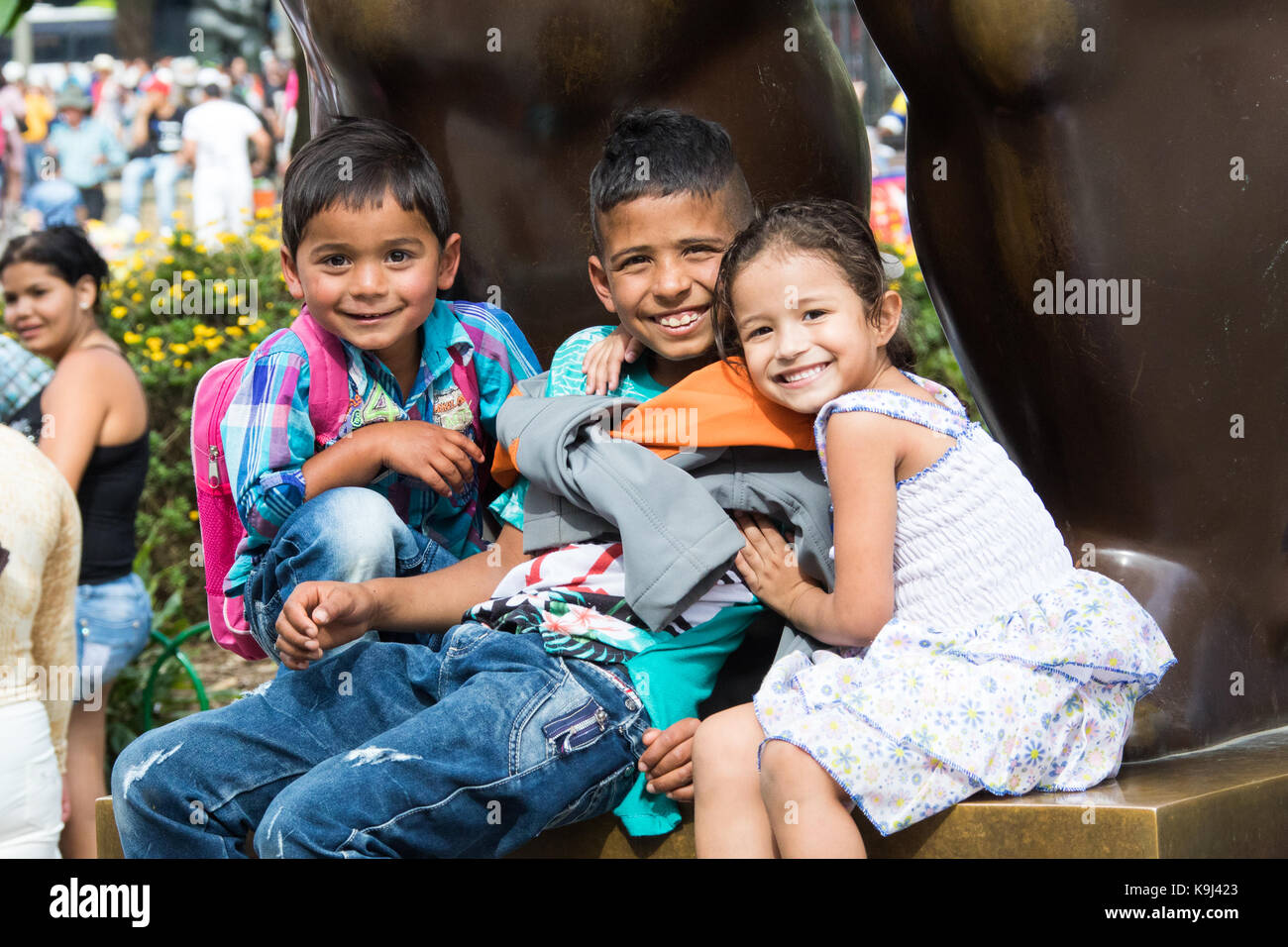 Jeunes enfants colombie Banque de photographies et d’images à haute ...