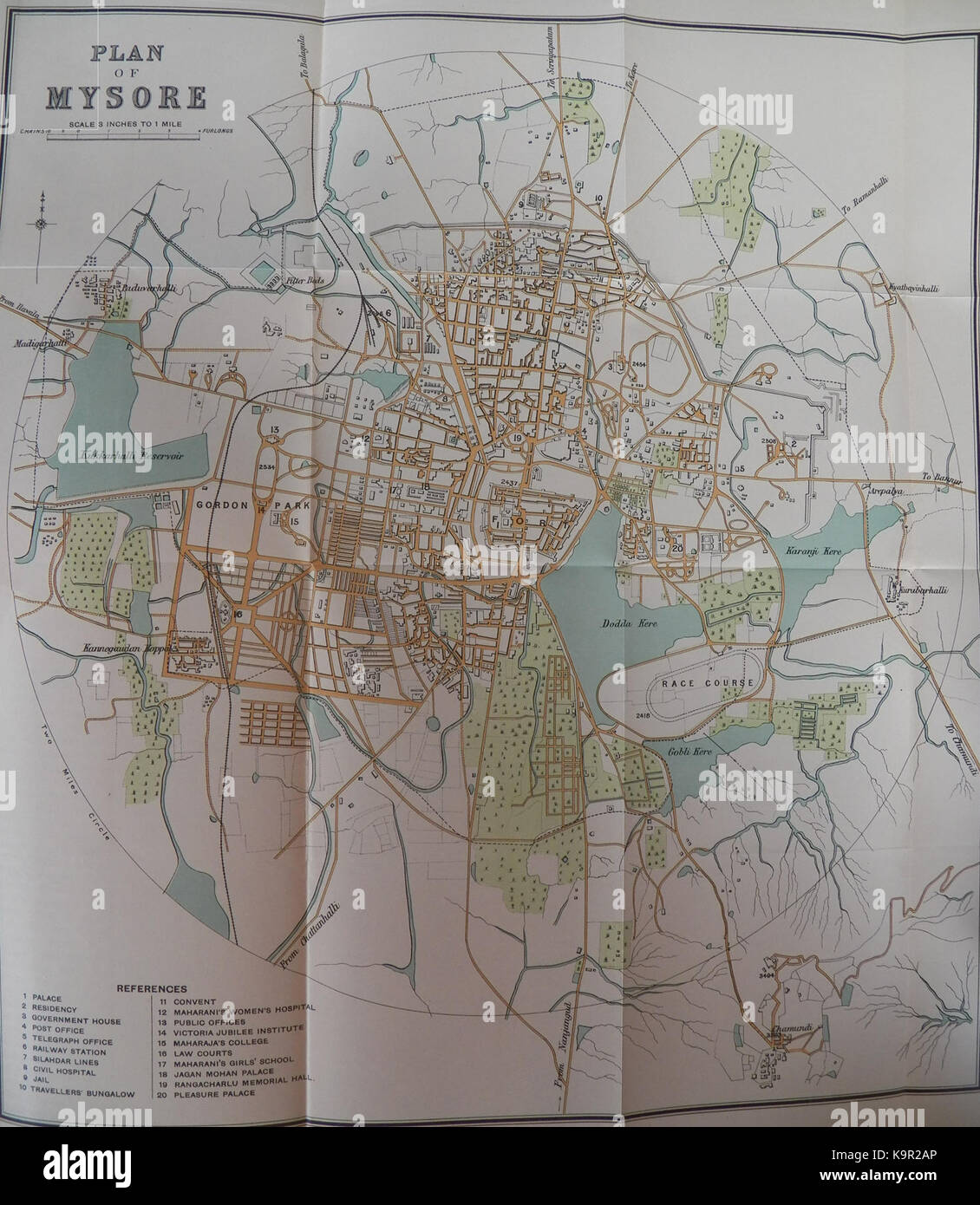 Mysore map Banque de photographies et d’images à haute résolution - Alamy