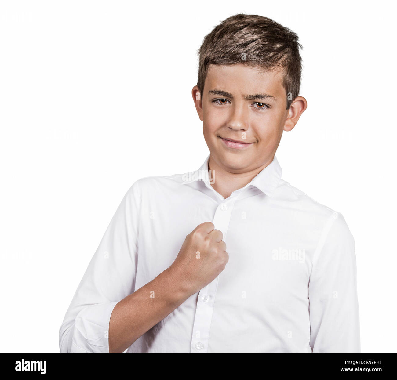 Poing contre poitrine Banque de photographies et d’images à haute ...