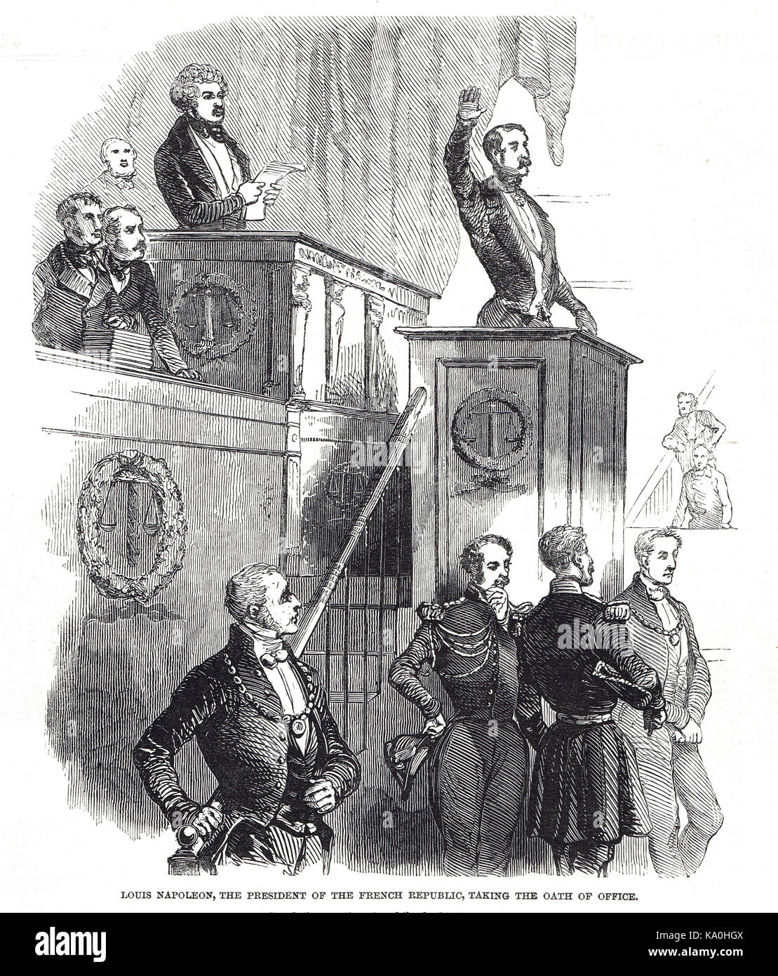 Louis Napoléon Bonaparte Banque d'image et photos - Alamy