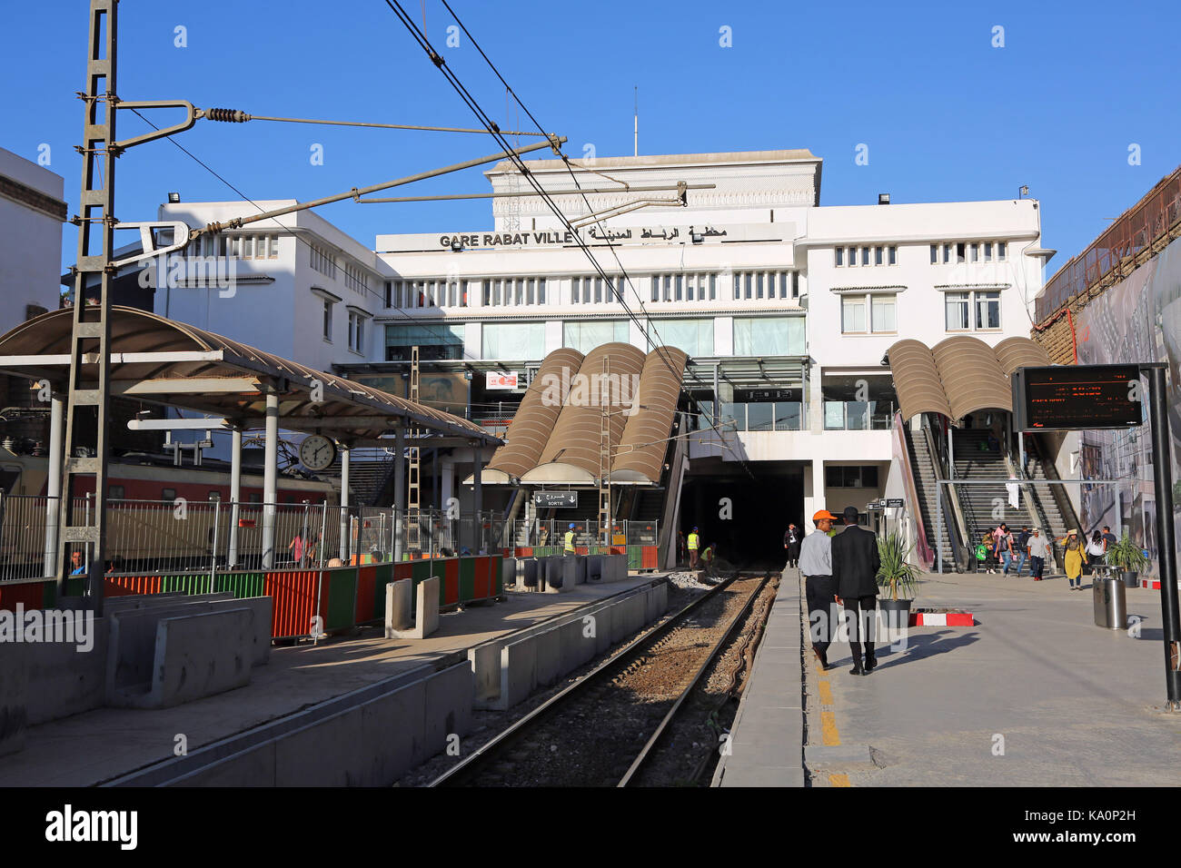 Rabat railway station Banque de photographies et d’images à haute ...