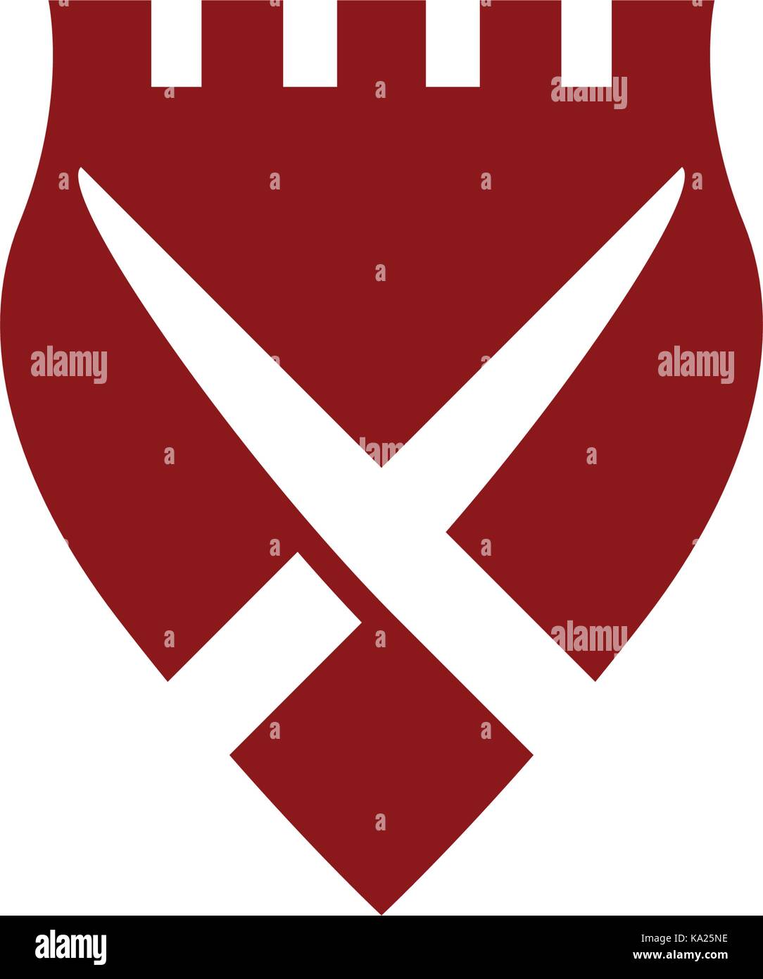 Symbole de protection modèle logo vector illustration Image Vectorielle ...