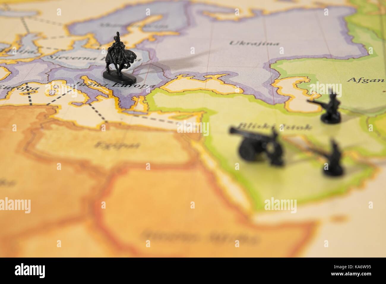 Risk game map Banque de photographies et d’images à haute résolution ...