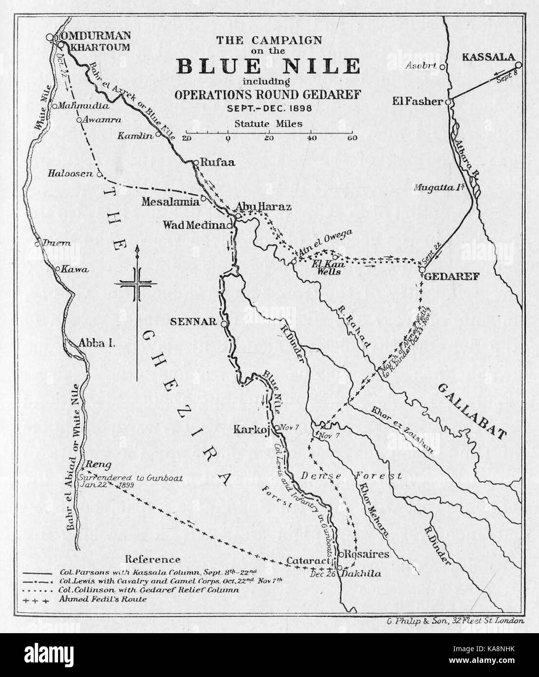 Carte du fleuve nil Banque d'images noir et blanc - Alamy