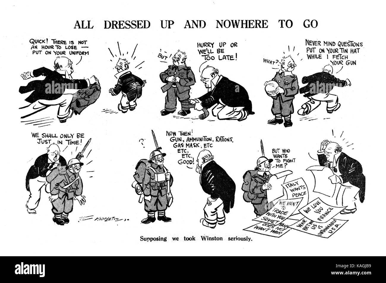 Ww2 churchill Banque d'images détourées - Alamy