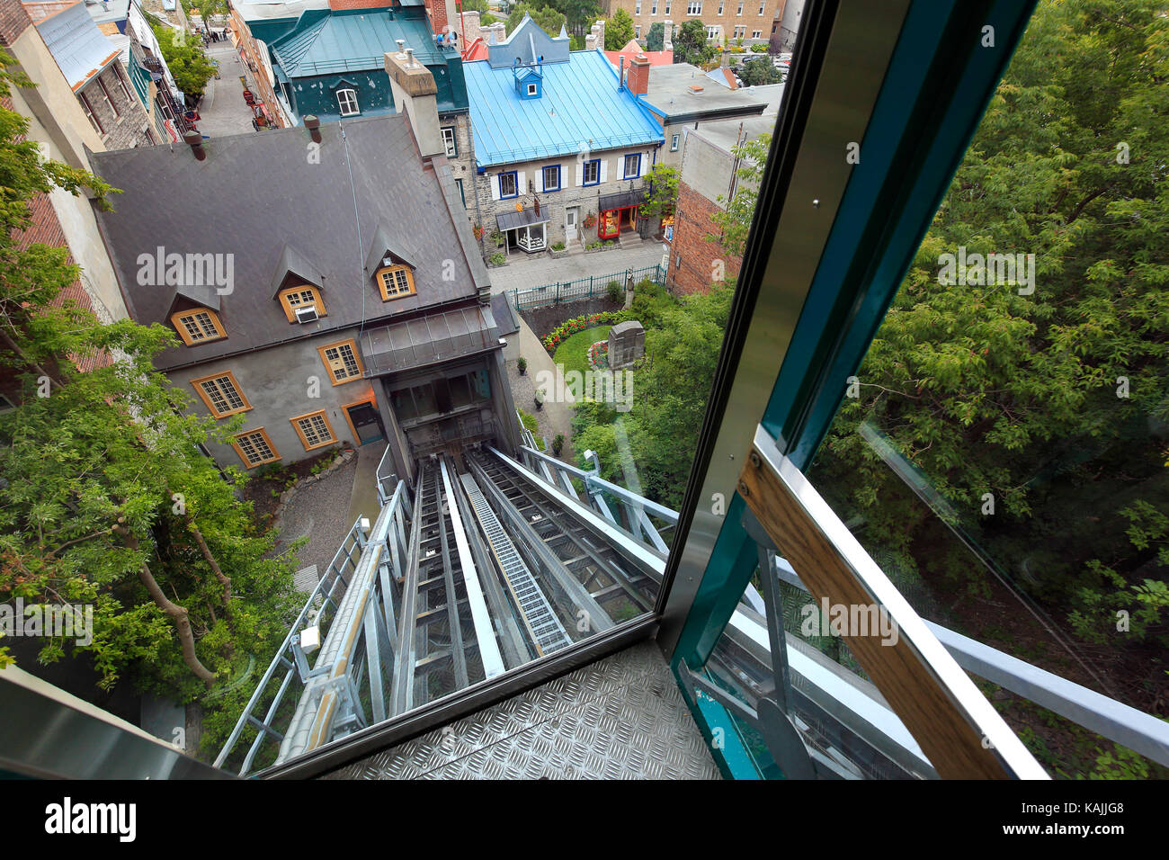 Funiculaire du vieux québec Banque de photographies et d’images à haute ...