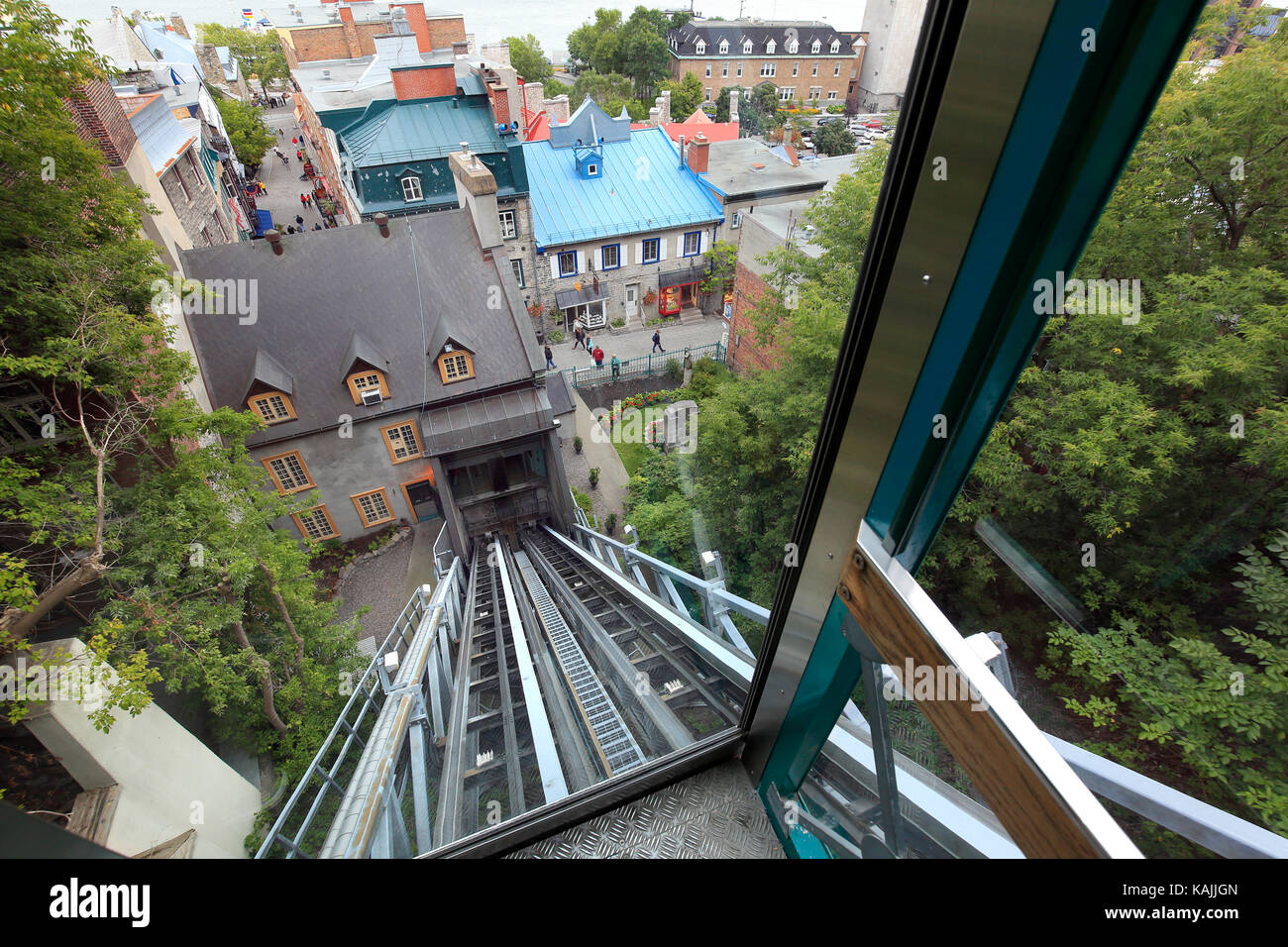 Funiculaire du vieux québec Banque de photographies et d’images à haute ...