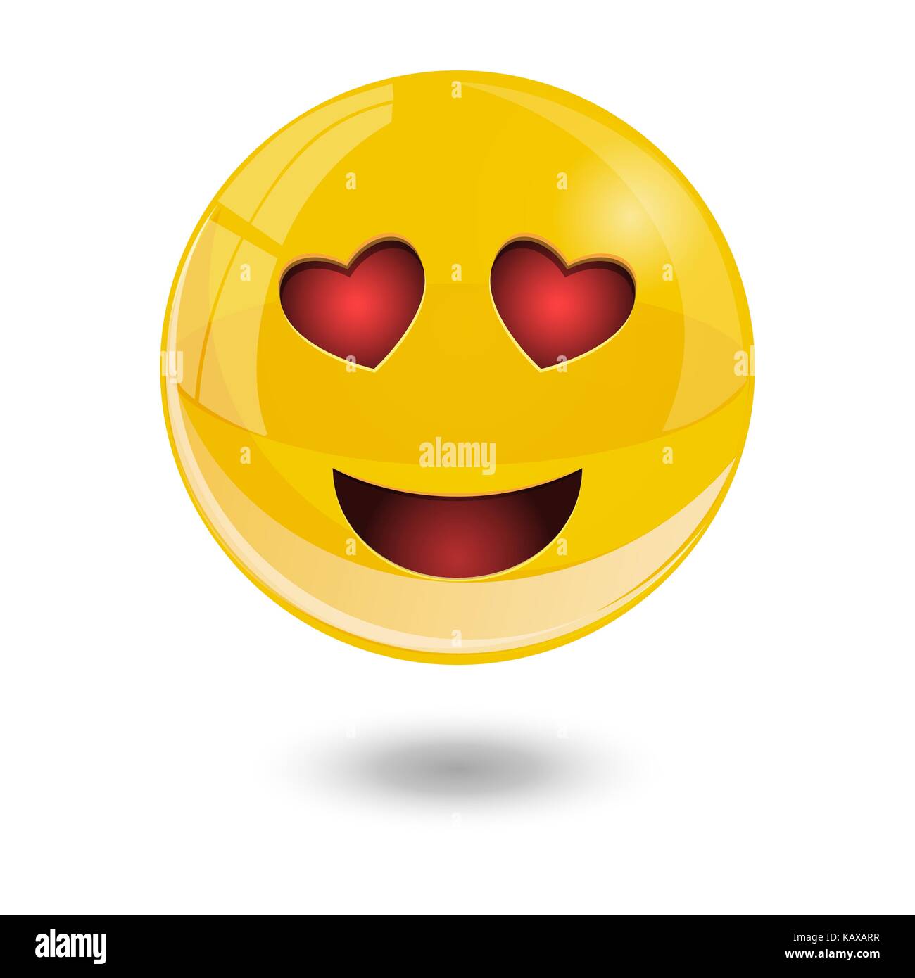 Émoticônes smiley jaune, emoji, illustration vectorielle Image ...