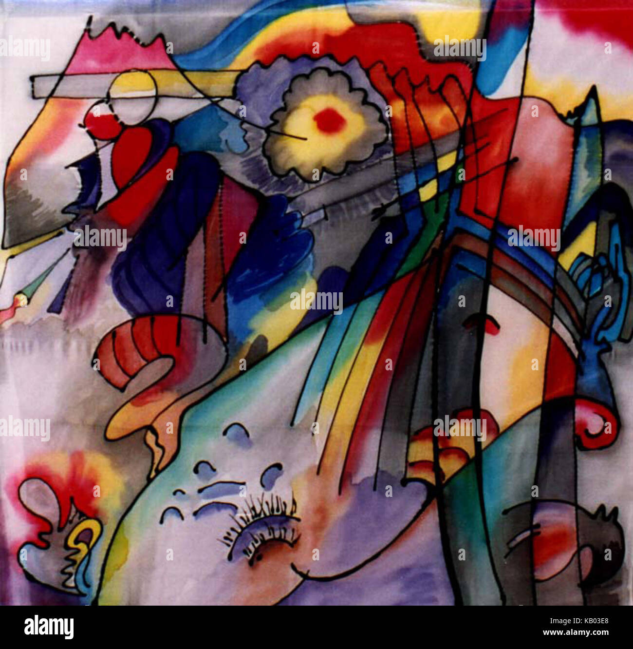 Vassily Kandinsky, 1913 293 Photo Stock - Alamy