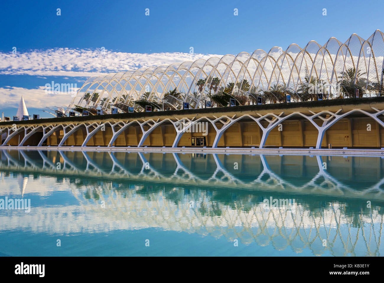 Santiago calatrava valencia architecture Banque de photographies et d ...