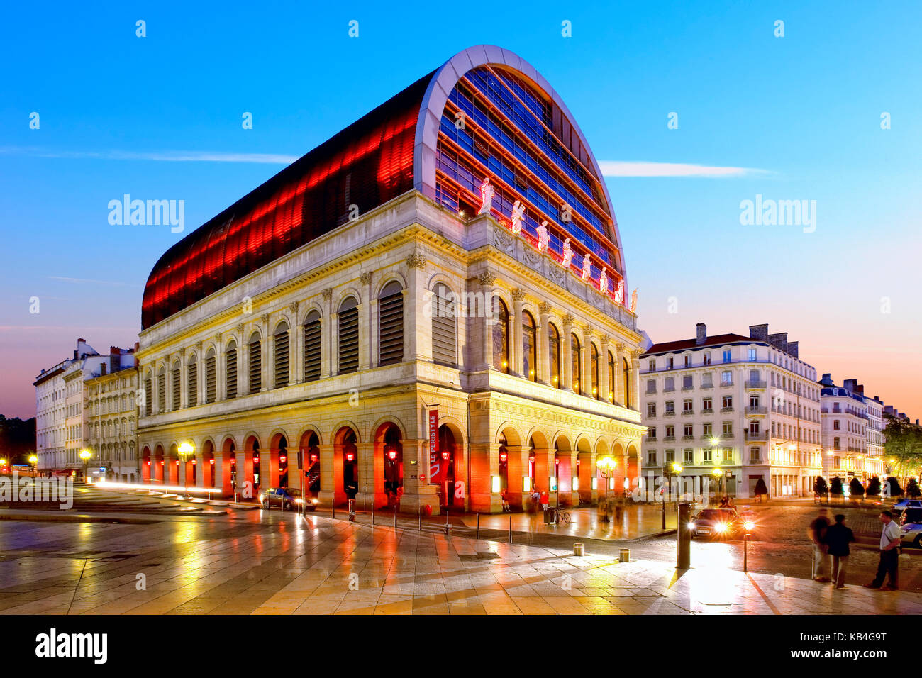 Opera house of lyon Banque de photographies et d’images à haute ...