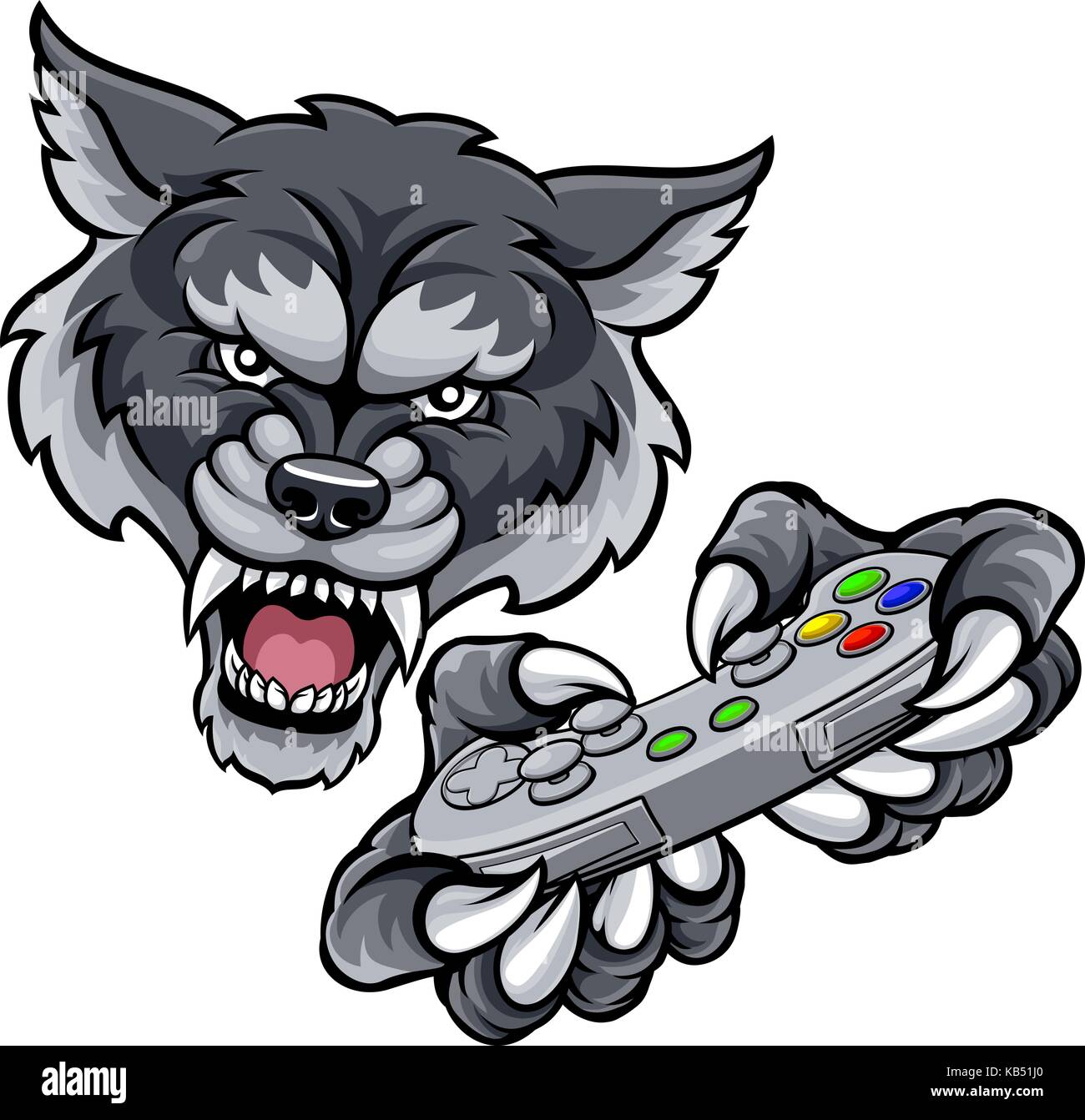 Werewolf game Banque d'images vectorielles - Alamy