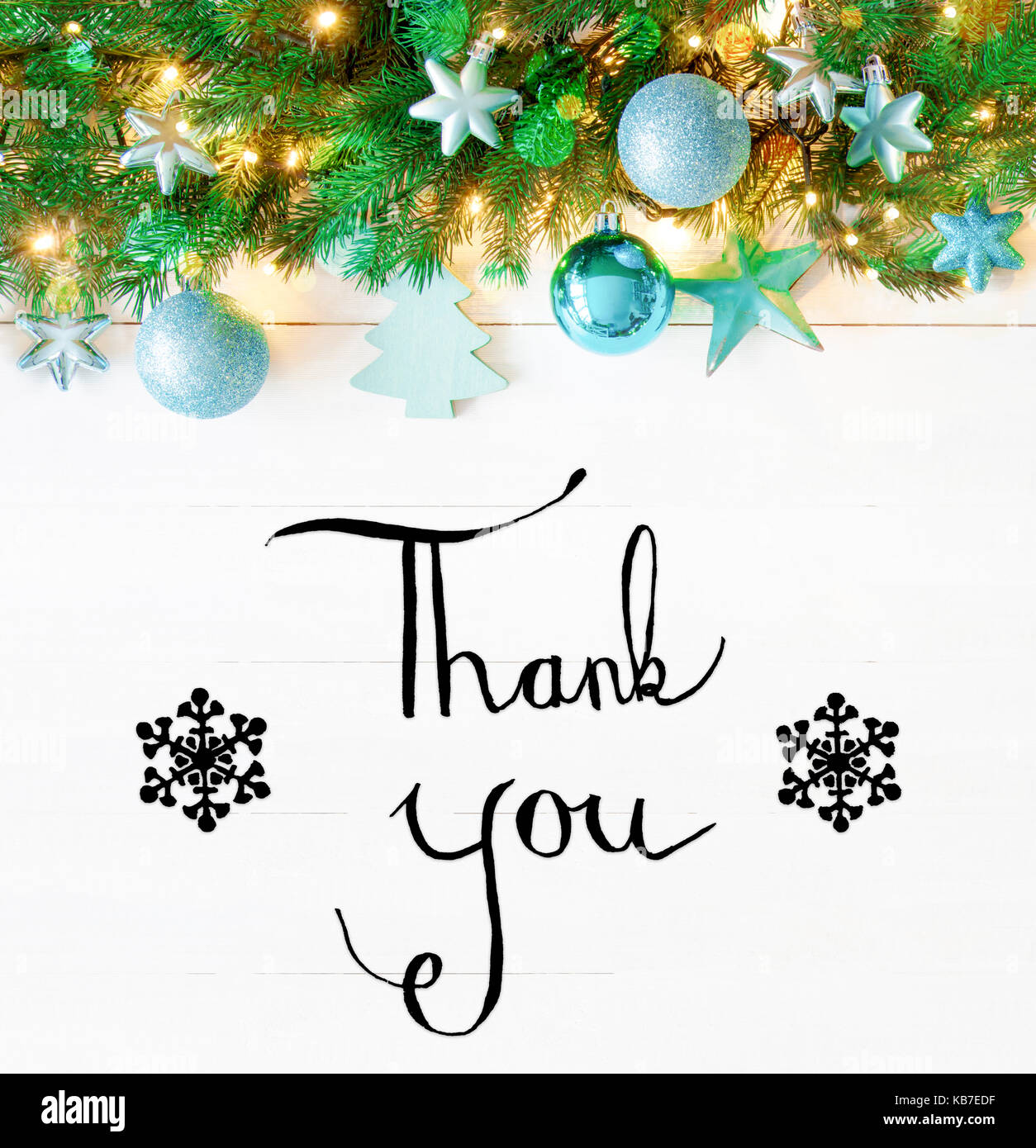 Merci christmas Banque de photographies et d’images à haute résolution ...