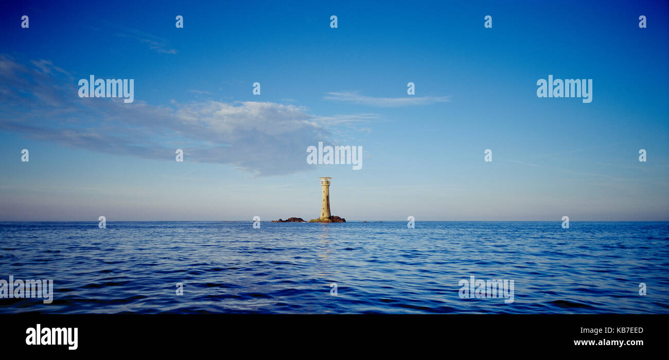 Phare de guernesey les hanois Banque de photographies et d’images à haute résolution - Alamy