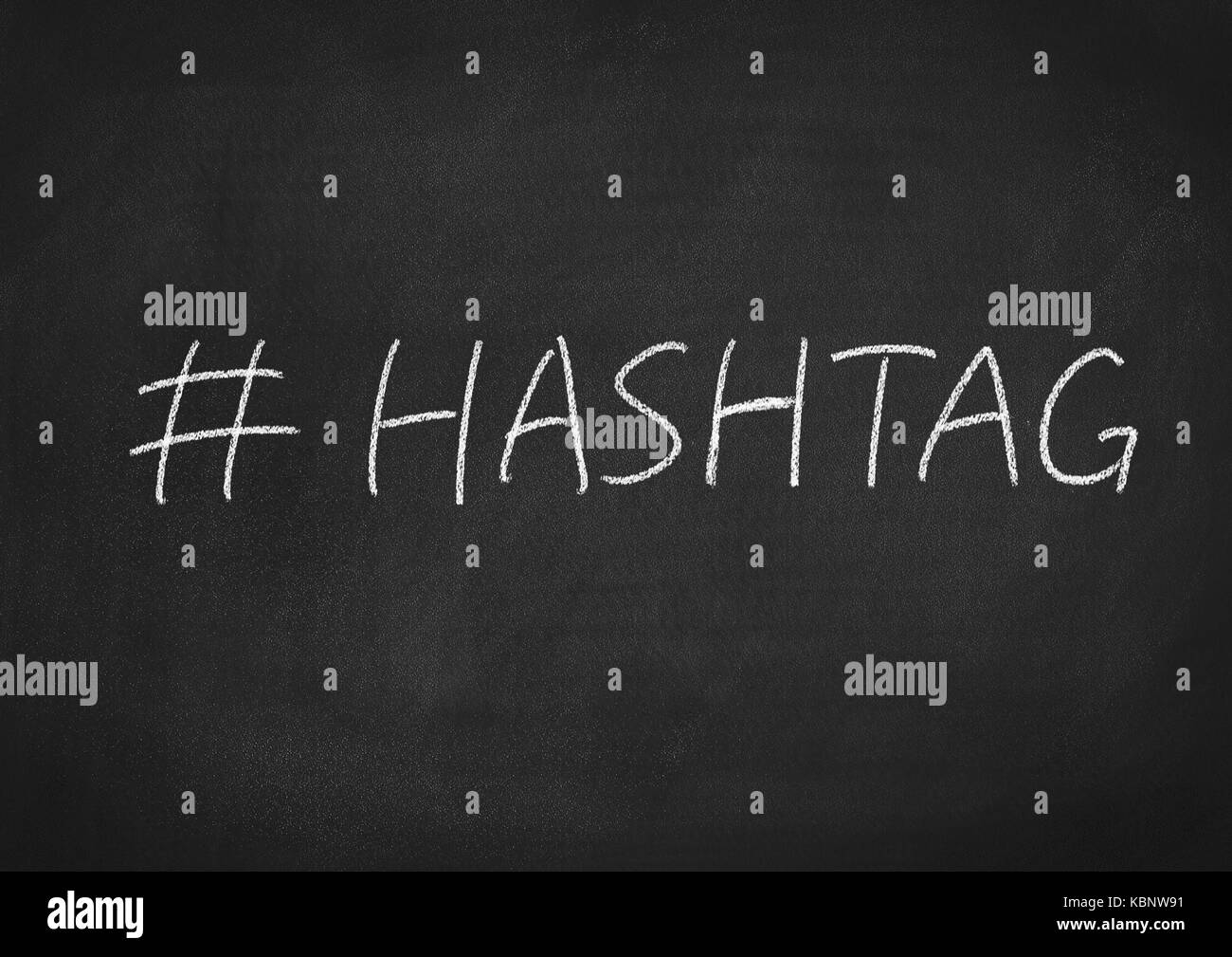 Hashtag symbol Banque d'images noir et blanc - Alamy