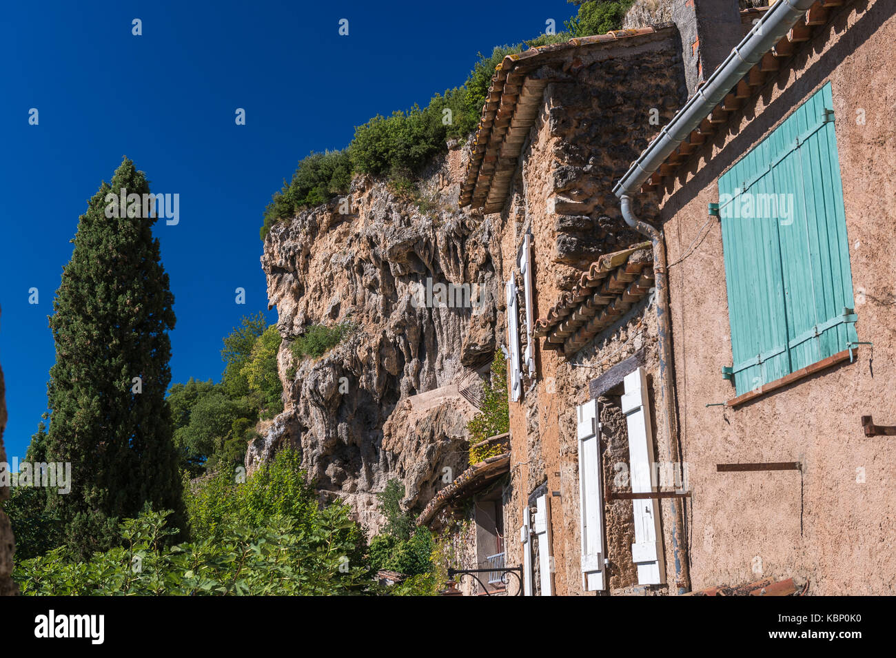 Village de Cotignac Provence Verte / Provence Alpes Côte d'Azur, Var ...