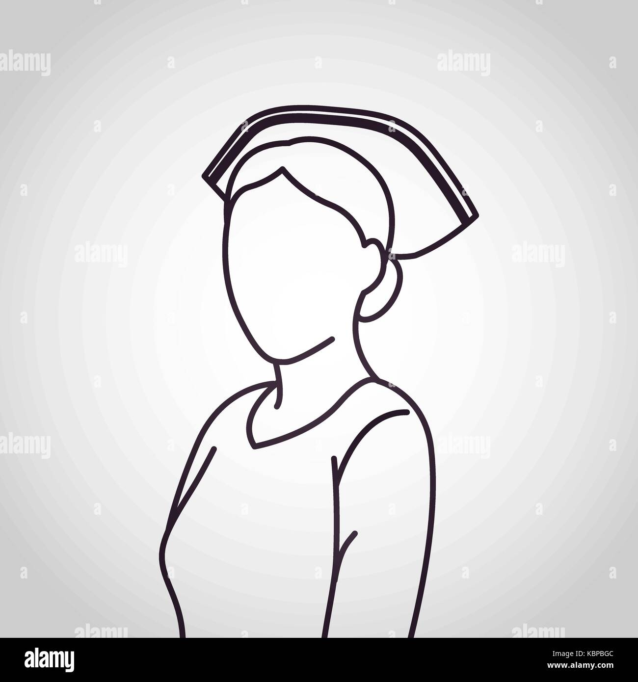 Logo design icône infirmière vecteur illustration Image Vectorielle ...