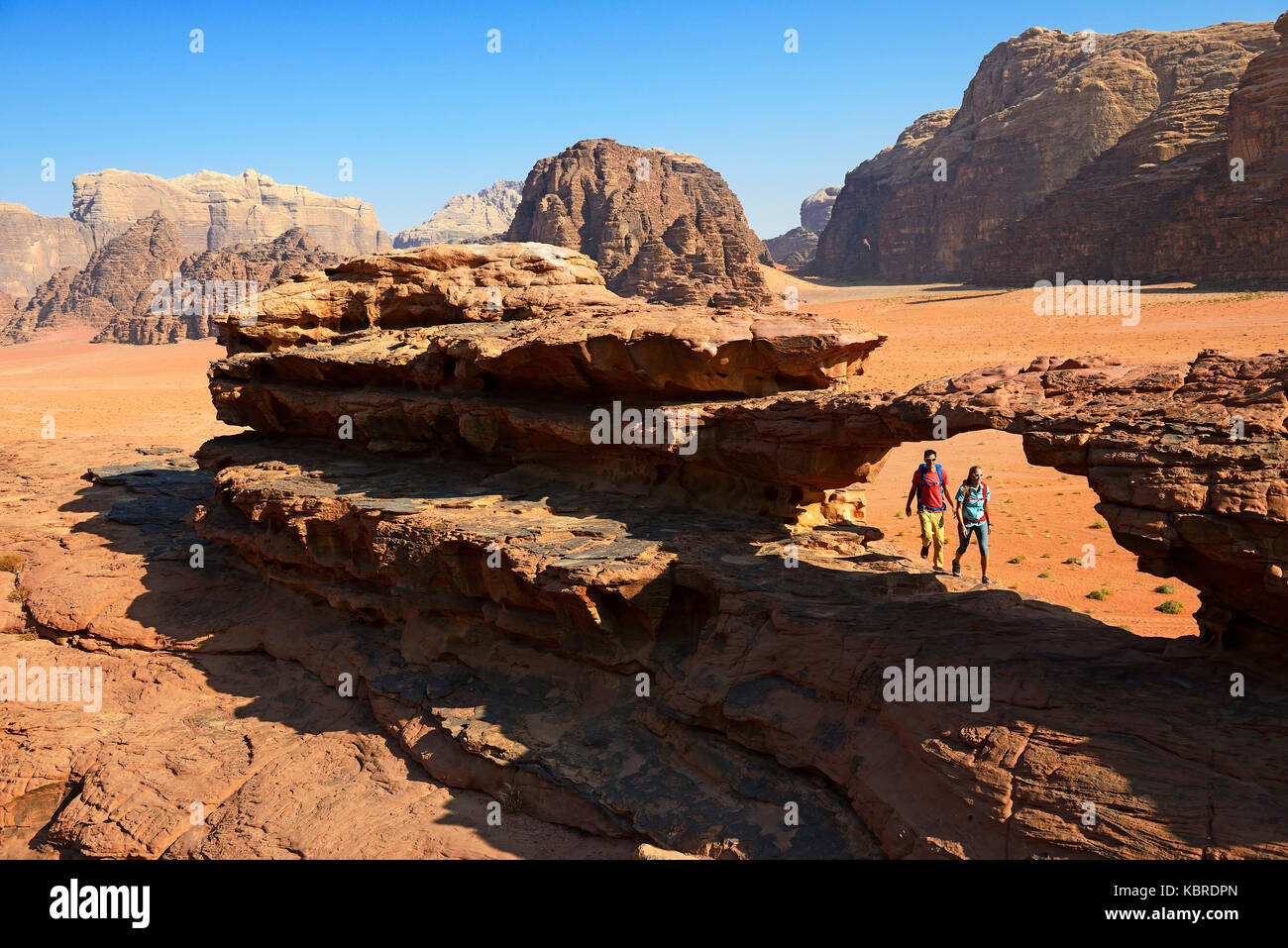 Wadi Rum Rock Banque d'image et photos - Alamy