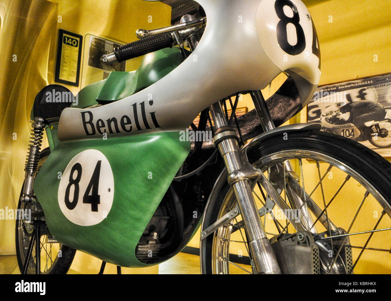 Classic motorcycle benelli Banque de photographies et d’images à haute ...